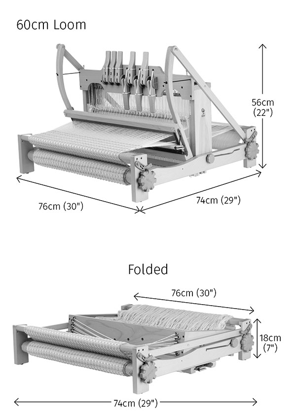 Eight Shaft Table Loom – Ashford Wheels and Looms