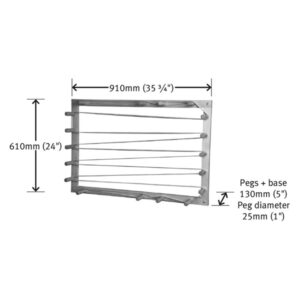 Warping Frame Large – Ashford Wheels and Looms
