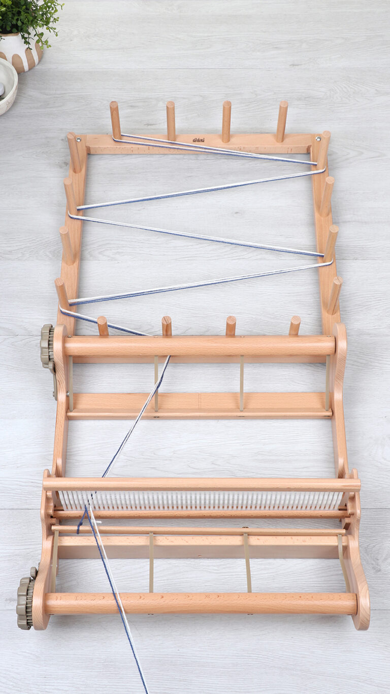 Hybrid warping on a rigid heddle loom – Ashford Wheels and Looms
