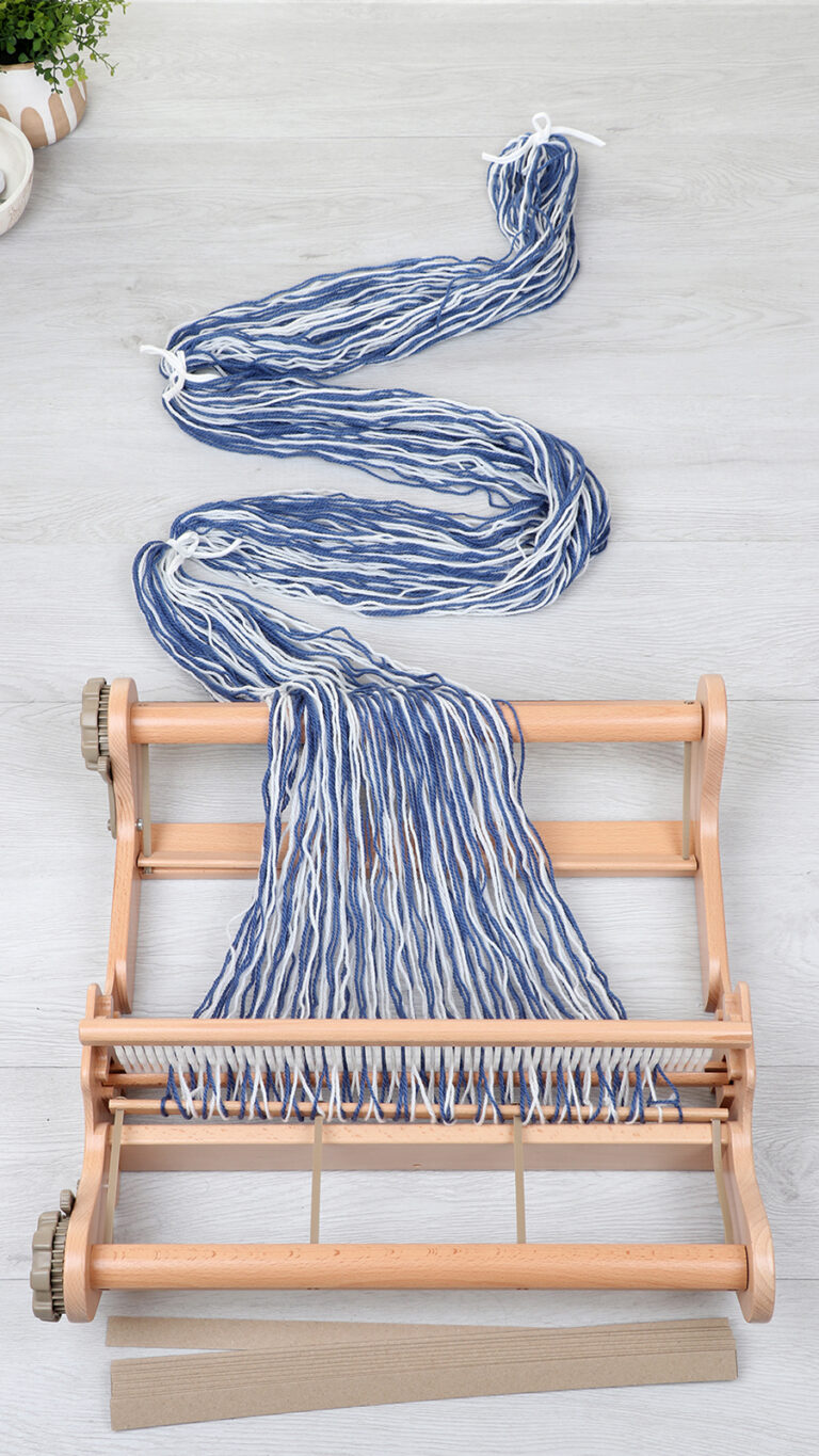 Hybrid warping on a rigid heddle loom – Ashford Wheels and Looms